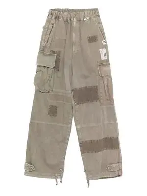 Mihara Yasuhiro Cotton Cargo Trousers - Grey