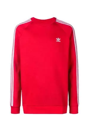 Adidas Logo Sweatshirt - Red