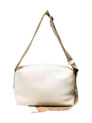 UMA WANG Leather Shoulder Bag - White