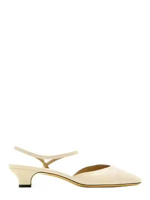 Le Monde Beryl 35mm Ankle-strap Heeled Pumps - Neutrals
