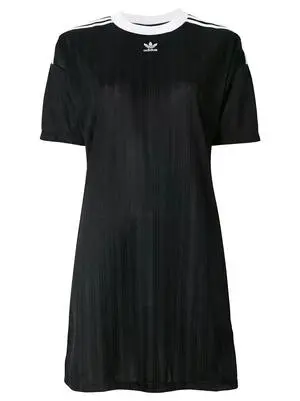 Adidas Originals Trefoil T-shirt Dress - Black