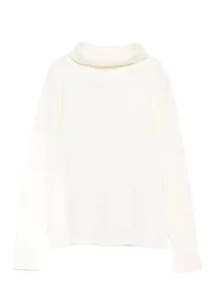 P.a.r.o.s.h Long-sleeve High-neck Sweater - White
