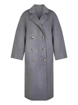 Loulou De Saison Borneo Double-breasted Coat - Grey
