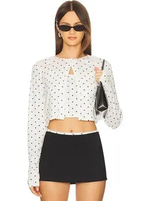 CUUP Pointelle Cardigan - Pointelle Dot