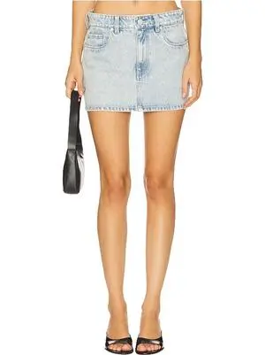 Blanknyc Denim Mini Skirt - Blue