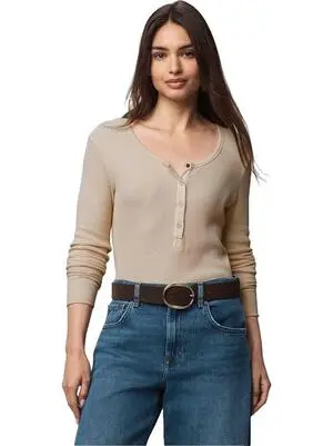 Splendid Thermal Forever Henley - Neutral