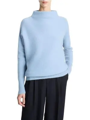 Vince Cashmere Funnel-neck Sweater - Gray