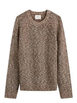 Nn07 Jacobo Boucle Ribbed Jumper - Demitasse
