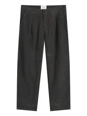 Folk Wide Fit Trouser - Smoke Grey Cord