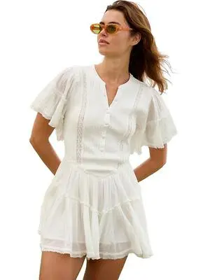 Free People Fia Mini Dress - Ivory