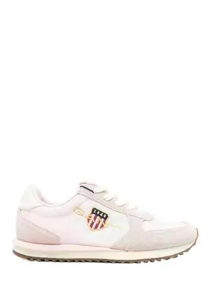 Gant Logo-embroidered Sneakers - Pink