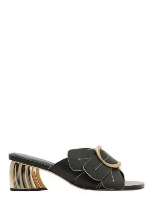 Farm Rio Daisy Mules - Black