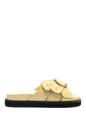 Farm Rio Daisy Sandals - Yellow