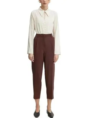 BRUUNS BAZAAR Embellished Wide-cuff Shirt - Neutrals