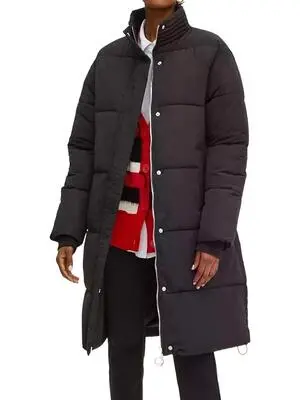 SILVIAN HEACH Quilted Padded Coat - Black