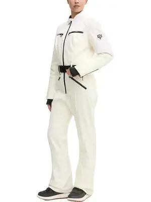 Guess Belted Ski Jumpsuit - White