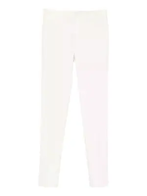 INCOTEX Button-fastening Flat-front Trousers