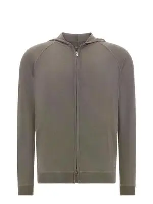 Boggi Milano Zip-up Hoodie - Grey