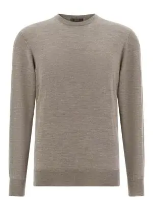 Boggi Milano Crew-neck Sweater - Neutrals