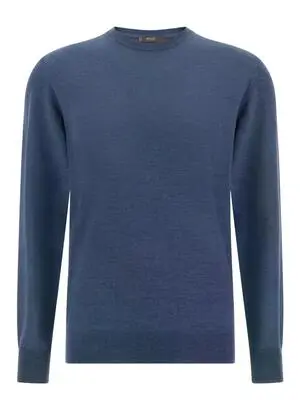 Boggi Milano Crew-neck Sweater - Blue