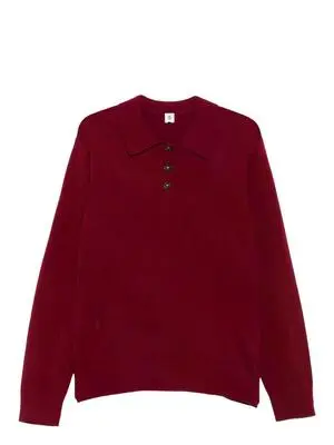 THE GARMENT Como Button-fastening Polo Top - Red