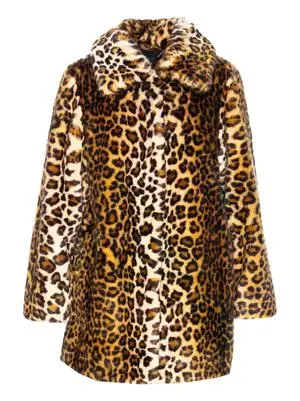 Liu Jo Leopard-print Jacket - Brown