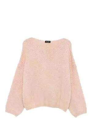 ROBERTO COLLINA Chunky-knit Jumper - Pink