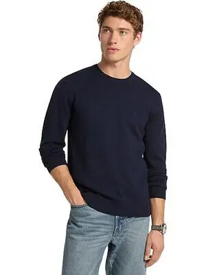 Michael Kors Wool Crew Neck Sweater Blue