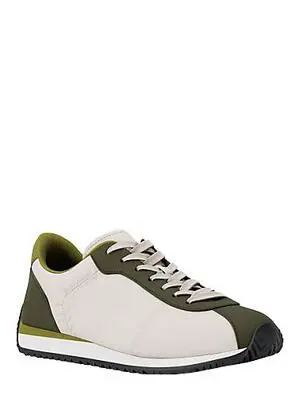 Michael Kors Rhodes Mixed-media Sneakers - Green
