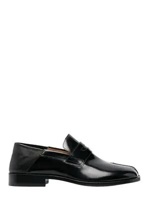 MAISON MARGIELA Tabi Penny Loafers - Black
