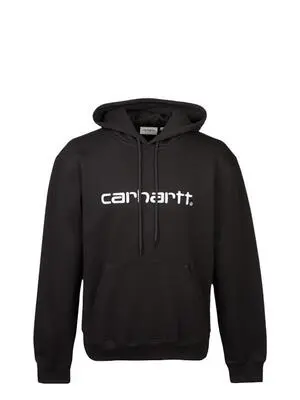 Carhartt Wip Fleece Hooded Sweatshirt - Black
