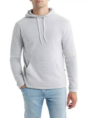 SWANNIES Dwayne Bouclé Hoodie - Gray-heather