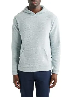 SWANNIES Dwayne Bouclé Hoodie - Sky