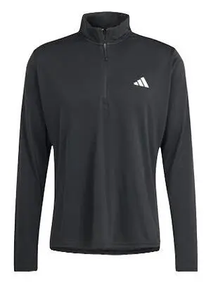 Adidas Train Essentials Long Sleeve Tee Shirt - Black