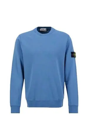 Stone Island Crewneck Sweatshirt - Blue