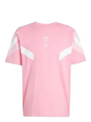 Adidas Inter Cf Short Sleeve T-shirt - Miami Easy Pink