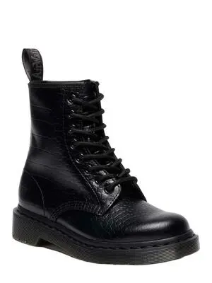 DR. MARTENS 1460 Croco Boots