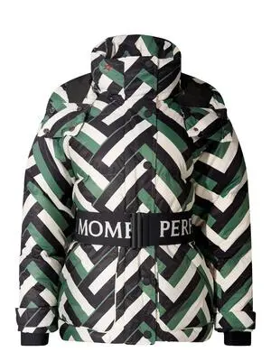 Perfect Moment Cortina Down Parka Jacket - Waffle-green