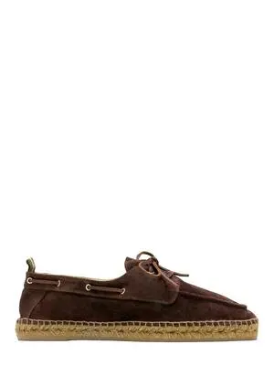 CastaÑer Suede Lace-up Espadrilles - Brown