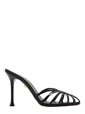 ALEVI MILANO 80mm Stiletto Sandals - Black