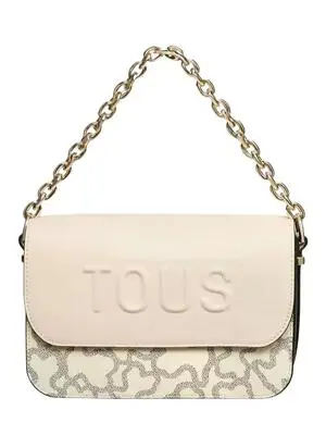 TOUS Kaos Icon Embossed-logo Cross-body Bag - Neutrals