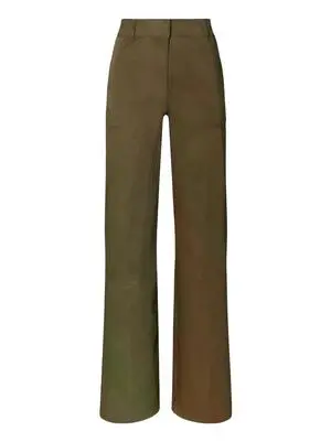 Tory Burch Pocket Trousers - Green