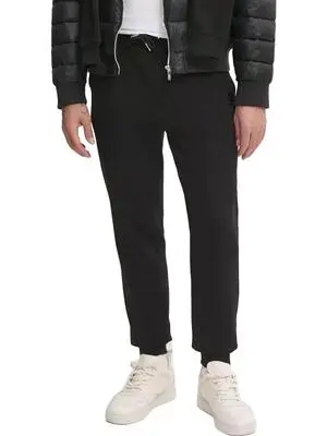 Karl Lagerfeld Logo-embossed Track Pants - Black