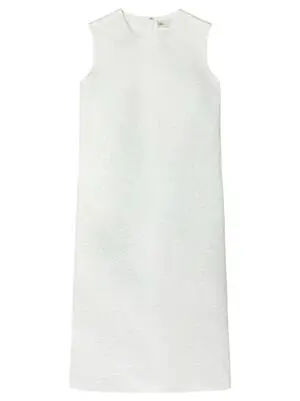 Tory Burch Sleeveless Midi Dress - White