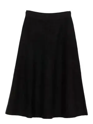 P.A.R.O.S.H Elastic-Waist Flared Midi Skirt