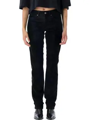 MARANT ETOILE Kelsie Logo-patch Jeans - Black
