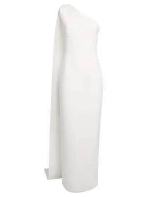 Rachel Gilbert Clara One-shoulder Gown - Ivory
