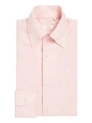 100HANDS Cotton Puppytooth Shirt - Pink