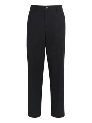 Nn07 Cotton-blend Relaxed Trousers - Navy