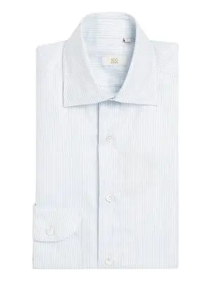 100HANDS 100Hands Cotton Melange Stripe Shirt